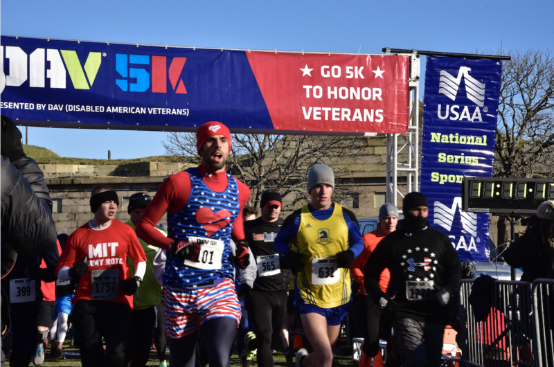DAV 5K Race Warms Hearts on Cold Day – South Boston Online